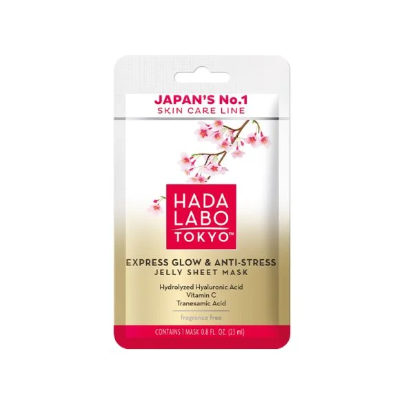 Hada Labo Tokyo Express Glow & Anti Stress Maska za lice