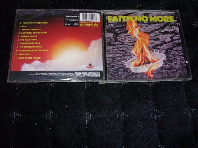 Faith No More – The Real Thing CD Slash Germany 1999.