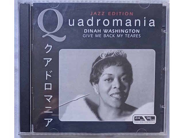 DINAH WASHINGTON - 4CD Give me back my teares