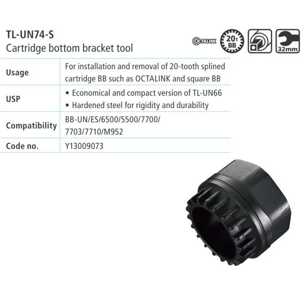 Kljuc Shimano TL-UN74-S Adapter REMOVAL Tool