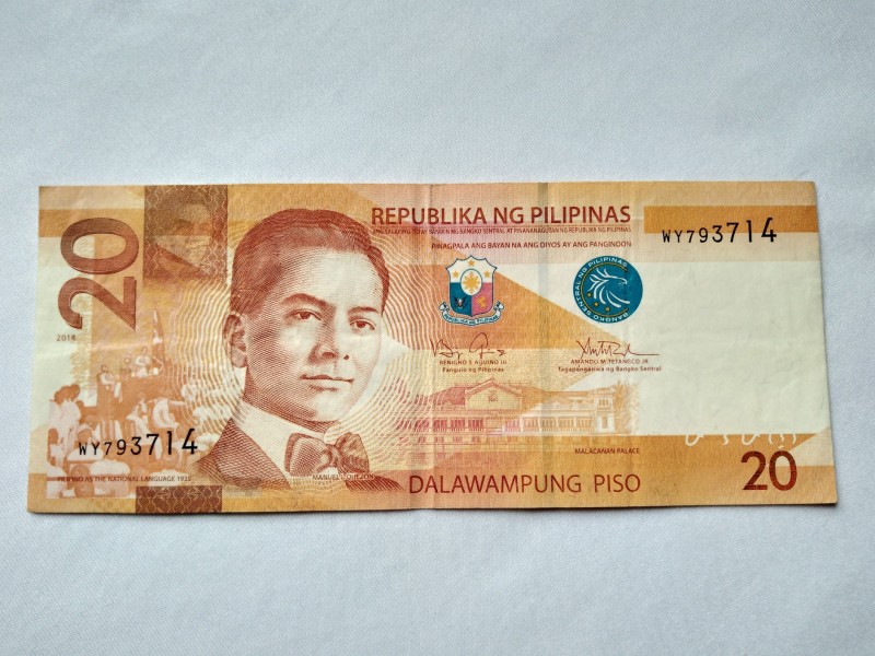 Filipini 20 piso,2013 god.