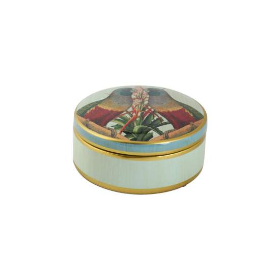 VAKKO BIRD MOTIF DECORATIVE VASE