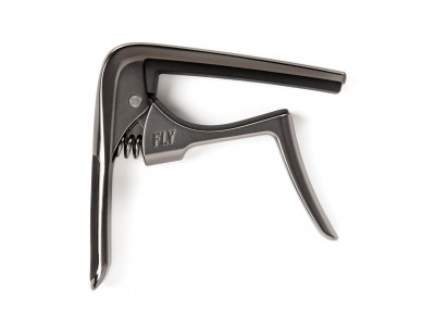 Jim Dunlop TRIGGER® FLY™ CAPO CURVED - GUN METAL 63CGM