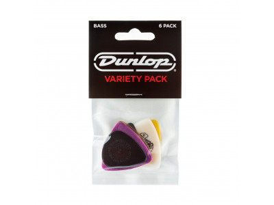 Jim Dunlop BASS PICK VARIETY PACK PVP117 (6 Variety Pack)