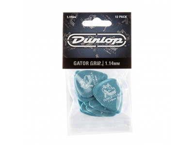 Jim Dunlop GATOR GRIP® PICK 1.14MM 417P114 (12 Pack)