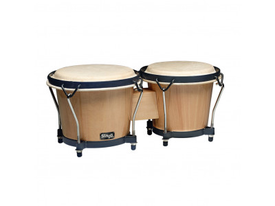 Stagg Traditional Wooden Bongo Set BW-70-N
