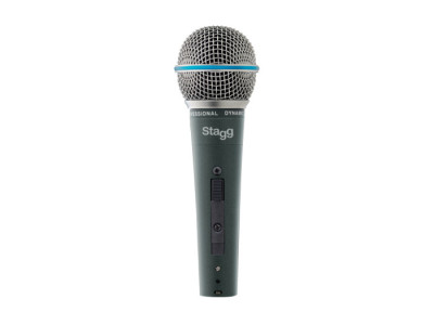 Stagg SDM60
Professional cardioid dynamic microphone with cartridge DC164