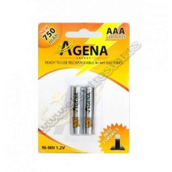 BATERIJA AAA 1,2V 750mah AGENA