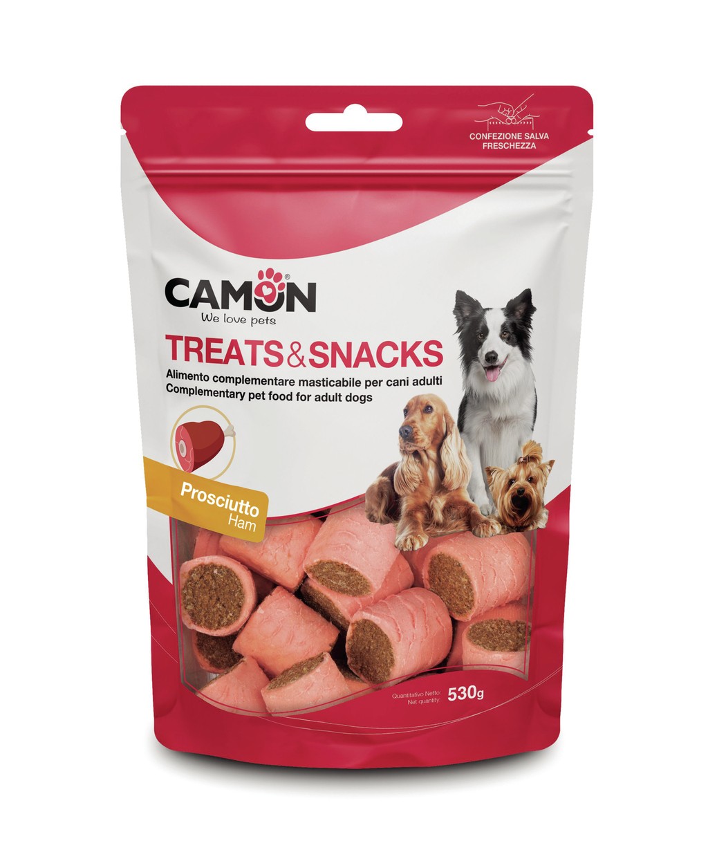 Camon Dog Rolnice Šunka 530g