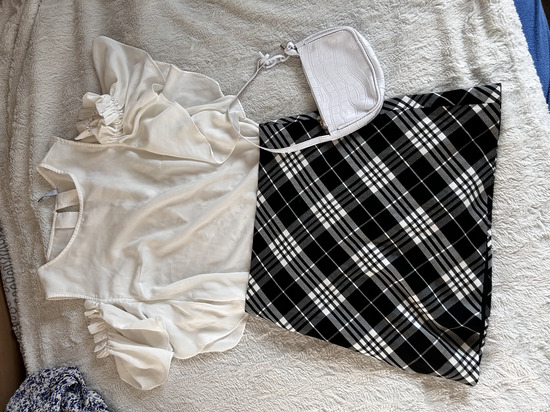 KOMPLET-torbica suknja i majica