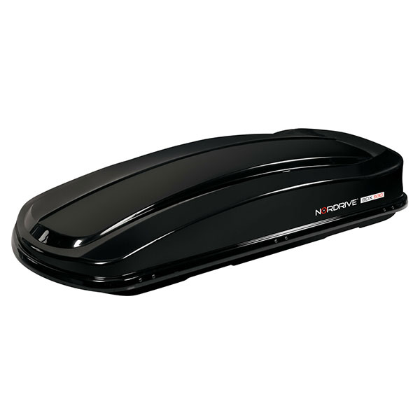 Krovni kofer roof box Nordrive 530 litara – crna black sjajna