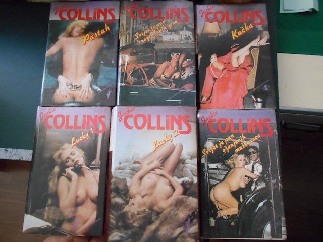 Jackie Collins komplet od 6 knjiga