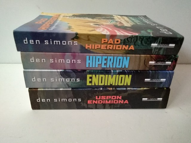 Hiperion Endimion Den Simons komplet 4 knjige LAGUNA