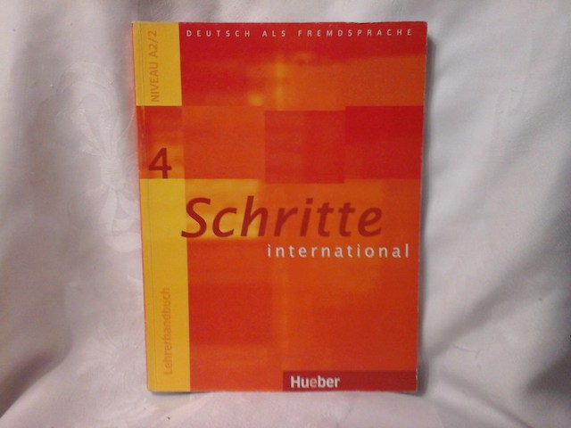 Schritte international 4 niveau A2 / 2 Hueber deutsch