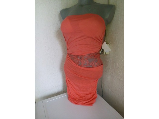 Nova Susy moda narandzasta haljina S