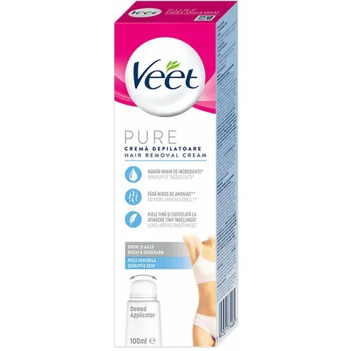 Veet krema za depilaciju bikini zone i pazuha 100ml