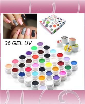 Lidan Color gelovi 36 kom razlicitih boja