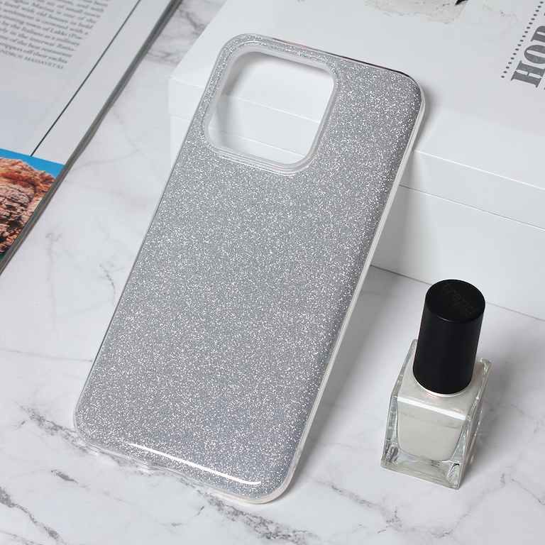 Maska(futrola) Crystal Dust za Xiaomi 13 srebrna