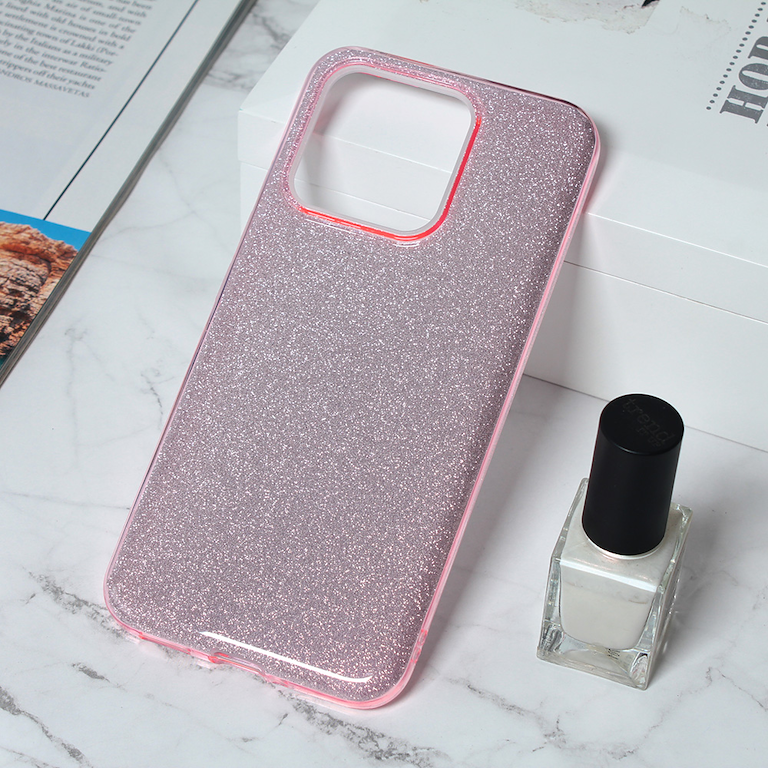 Maska(futrola) Crystal Dust za Xiaomi 13 roze