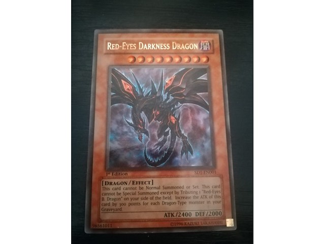 Yu-GI-OH!- Red-Eyes Darkness Dragon (Ultra Rare)