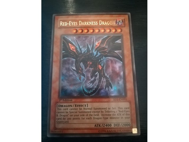 Yu-GI-OH!- Red-Eyes Darkness Dragon (Ultra Rare)