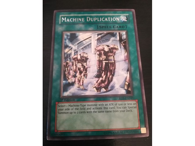 Yu-GI-OH!- Machine Duplication (Rare)