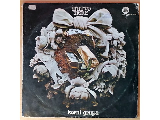 2LP KORNI GRUPA - Mrtvo more (1975) 1. pressing, G+/G