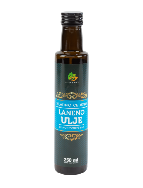 Hladno ceđeno laneno ulje 250ml Hyperic