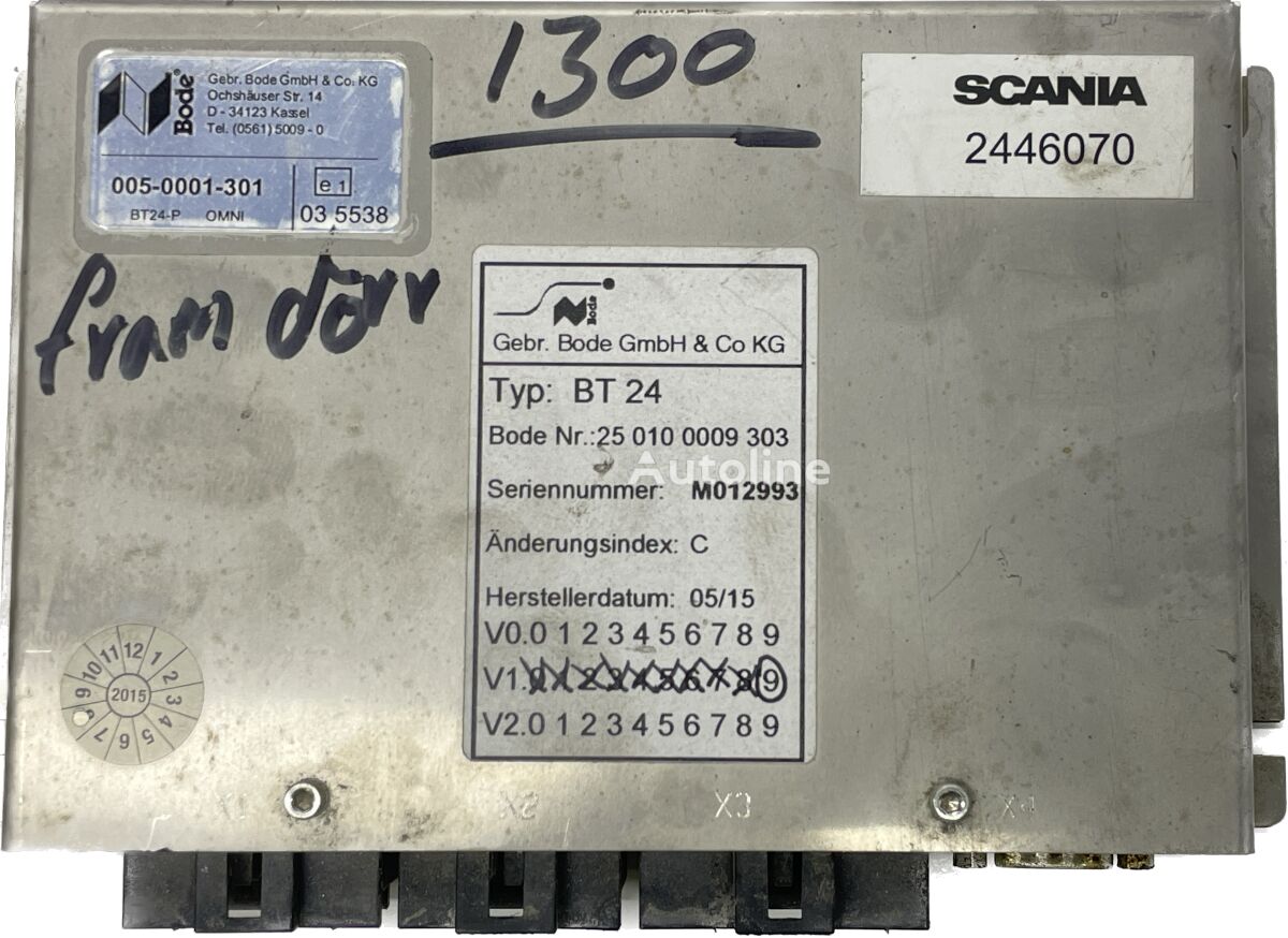 SCANIA, BODE K-series (01.06-) 005-0001-301 upravljačka jedinica za Scania K,N,F-series bus (2006-) autobusa