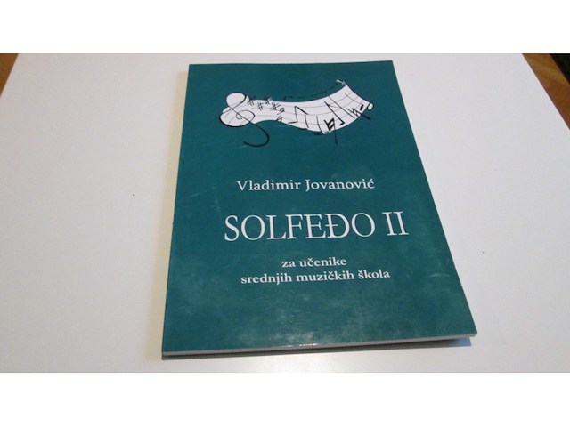 Solfedjo II za ucenike srednjih muzickih skola