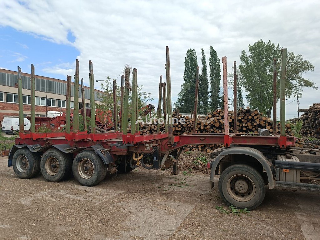 Umikov NPK 39 poluprikolica za prevoz drva