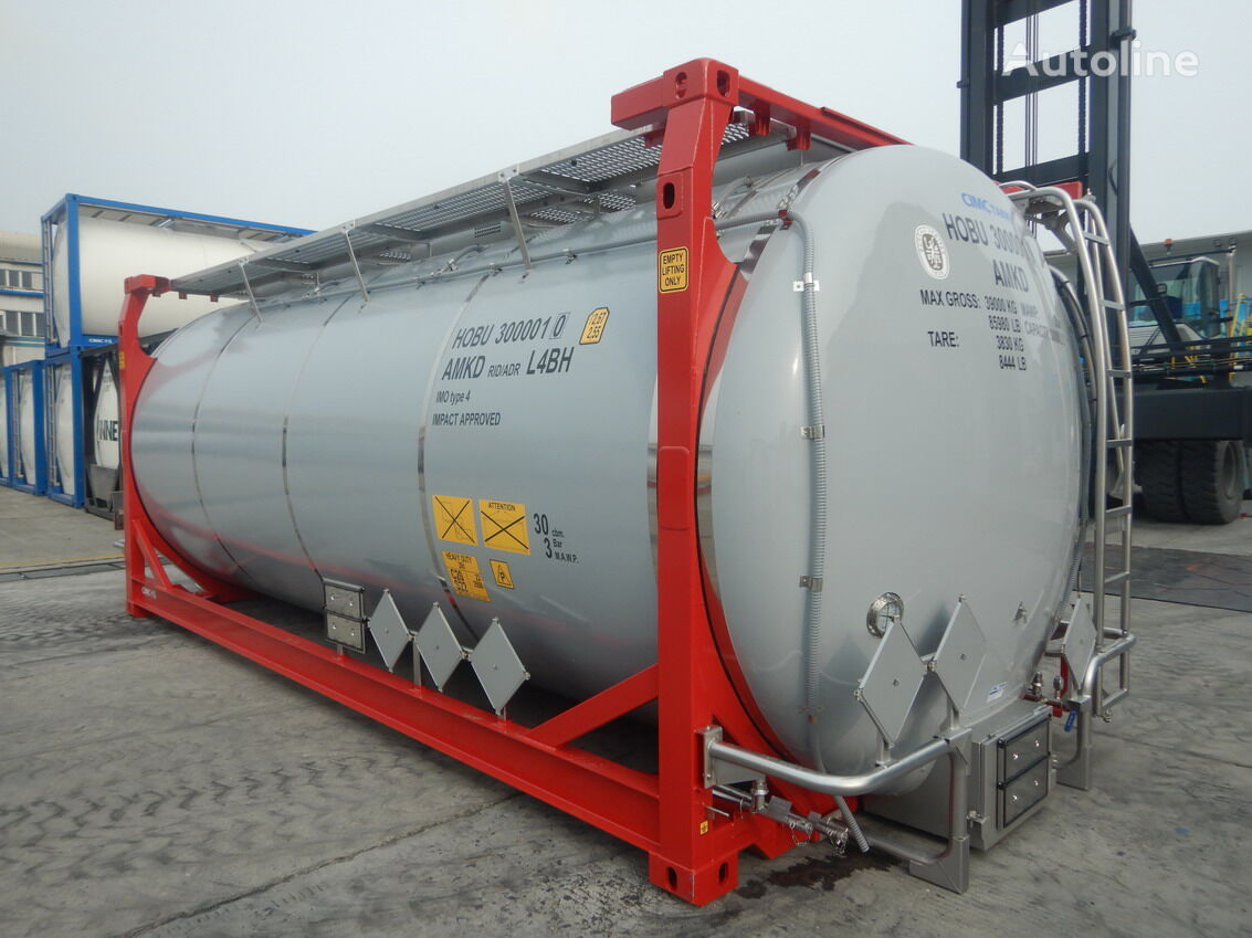 Novi CIMC 30,000L – CIMC LONGITUDINAL SWAP BODY rezervoar-kontejner 20 stopa