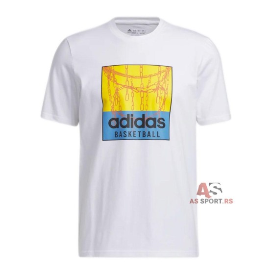 Adidas Majice Chain Net Basketball Graphic XXXL
