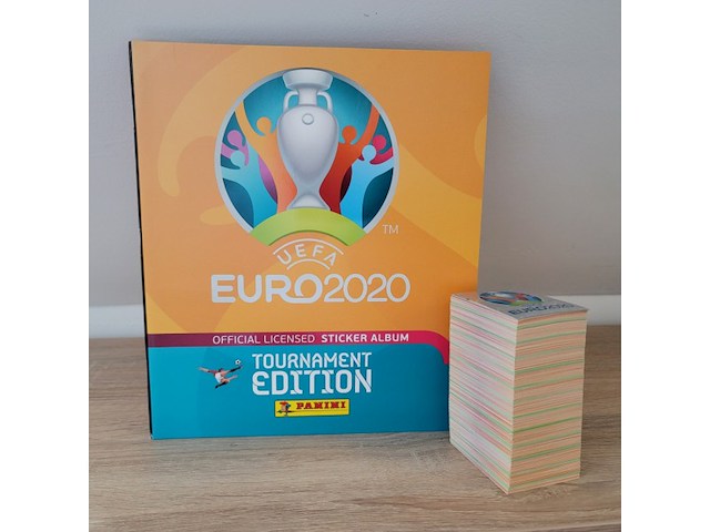 Euro 2020 set zuti i meki album sa slika