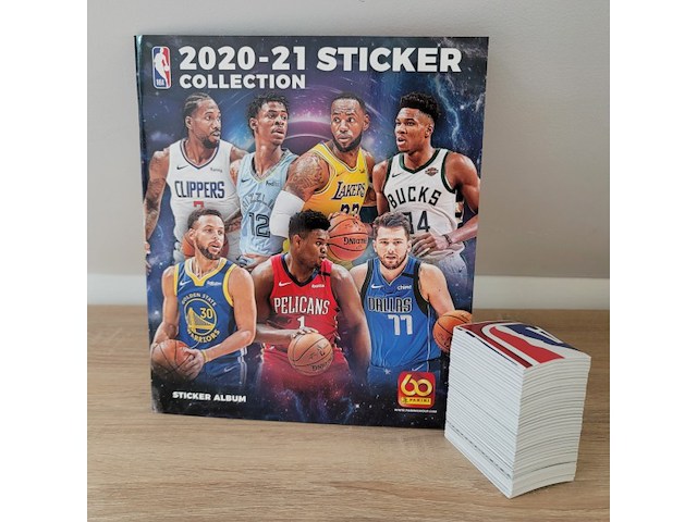 Nba 2020/21 panini set i album glanc sa slike