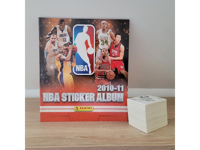 Nba 2010/11 panini set i album sa slika