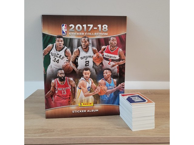 Nba 2017/18 panini set i album