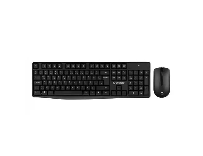 Everest KM-7500 bežični komplet tastatura+miš crni