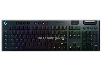 GENIUS Bežična gejmerska tastatura G915 Lightspeed RGB Tactile Carbon