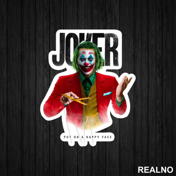 PUPPET MASTER - JOKER - NALEPNICA