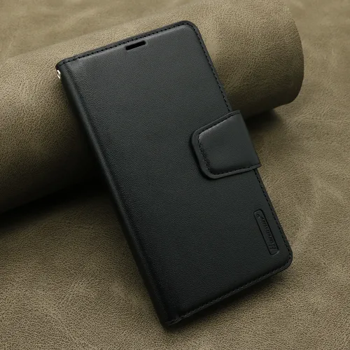 Futrola - maska BI FOLD HANMAN II za Xiaomi Redmi Note 12 Pro Plus crna (MS)