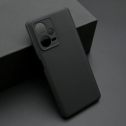 Futrola - maska ultra tanki KOLOR za Xiaomi Redmi Note 12 Pro Plus crna (MS)