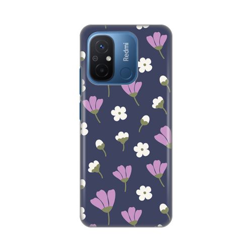 Silikonska futrola - maska print Skin za Xiaomi Redmi 12C Spring flowers