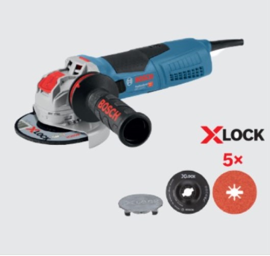 Bosch ugaona brusilica GWX 19-125 S +5x X-Lock (0615990M34)