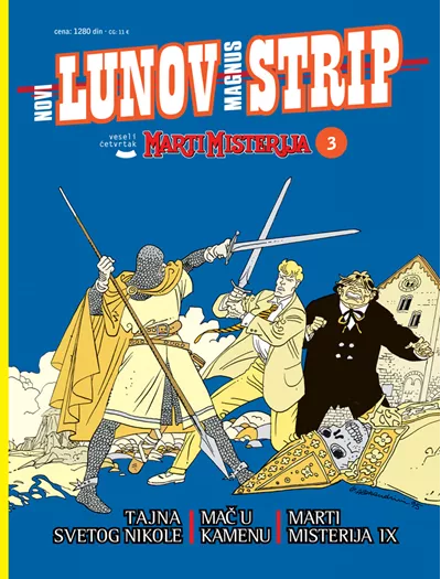 Veseli Četvrtak
LUNOV MAGNUS STRIP 3 - MARTI MISTERIJA (KORICA A)