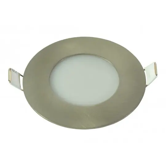 MITEA LIGHTING Ugradni okrugli LED panel M3UO-SN 3W 6500K saten nikl