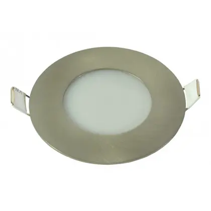 MITEA LIGTHING Ugradni okrugli LED panel M3UO-SN 3W 3000K saten nikl