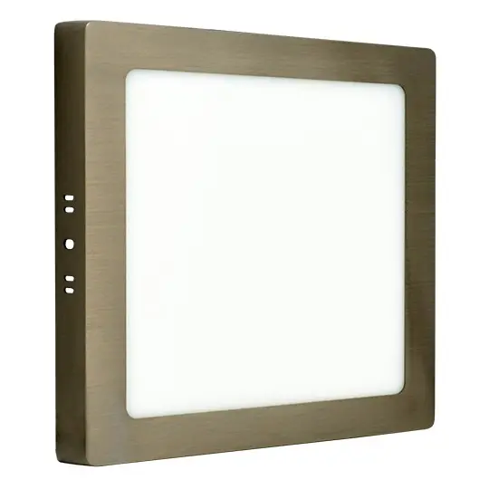 MITEA LIGHTING Nadgradni kvadratni LED panel M18NK-SN 18W 4000K saten nikl