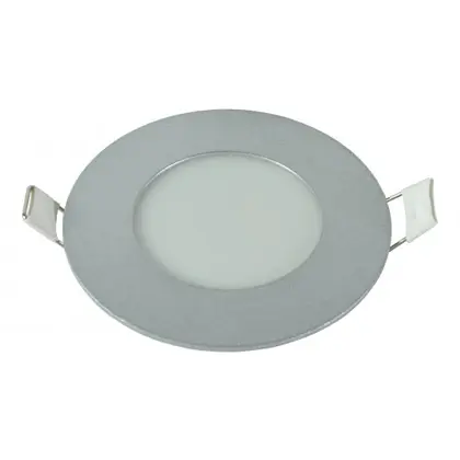 MITEA LIGHTING Ugradni okrugli LED panel M3UO-SIL 3W 6500K srebrni