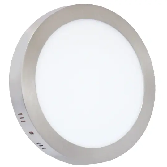 MITEA LIGHTING Nadgradni okrugli LED panel M24NO-SN 24W 3000K saten nikl